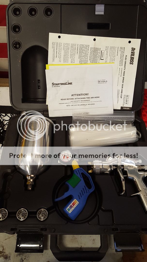 Devilbiss Finishline spray gun kit | Team Chevelle
