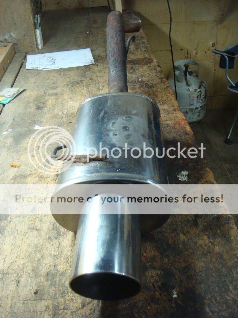 fs: magnaflow muffler w/ over axle pipe welded on, mk3 | VW Vortex ...