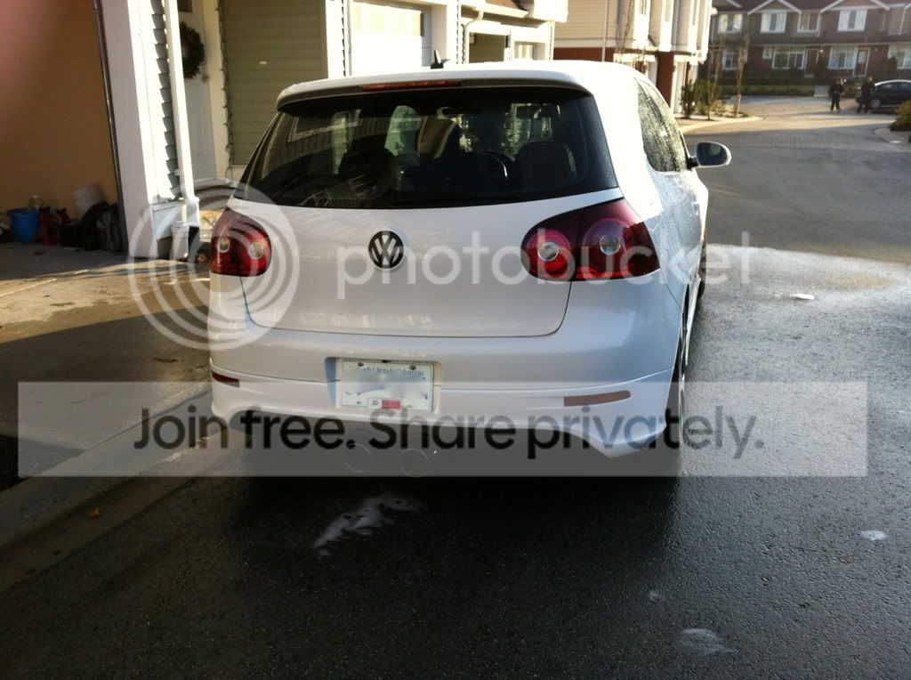 Finally got my r32 rear done.... | GOLFMKV.com - VW GTI Forum / VW ...